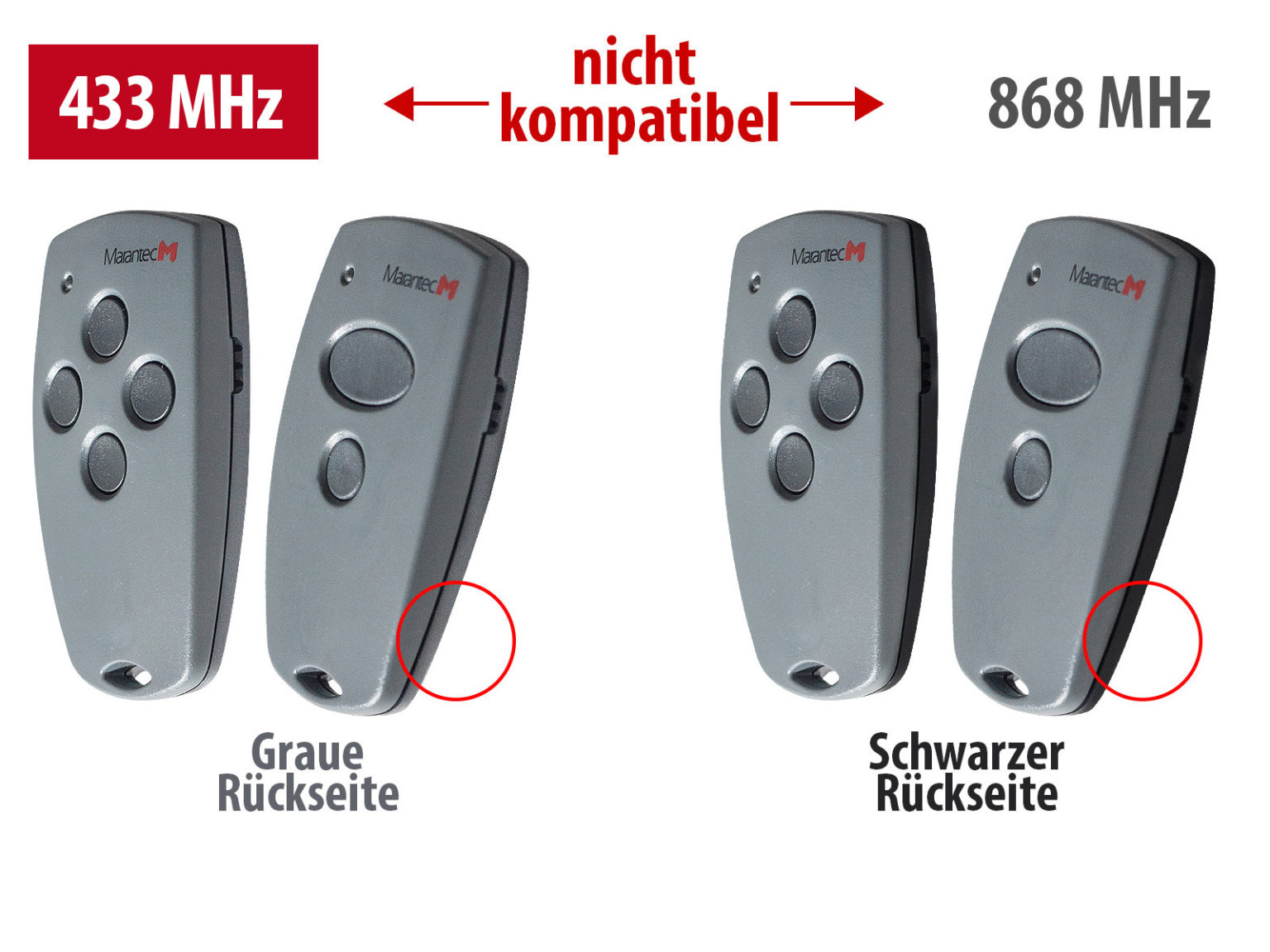 Marantec Digital 302 Handsender 433.92 MHz | Adams Tore & Antriebe ...